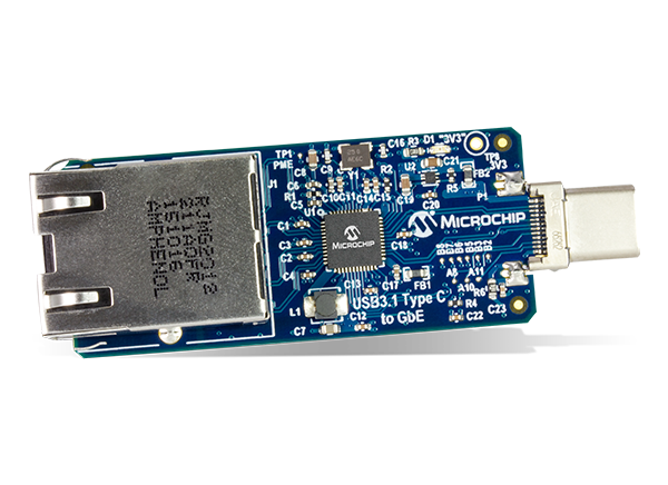 EVB-LAN7800LC-1 USB Type-C™ Dongle - Microchip Technology | Mouser