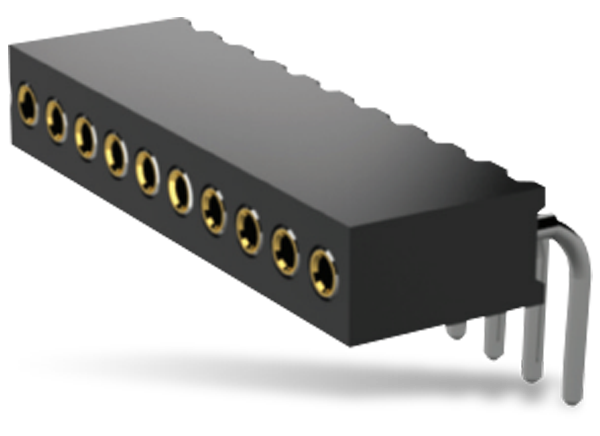 85x Right Angle Solder Tail PCB Connectors - Preci-dip | Mouser