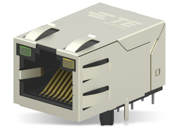 Ethernet Jacks with Integrated Magnetics & PoE - TE | Mouser