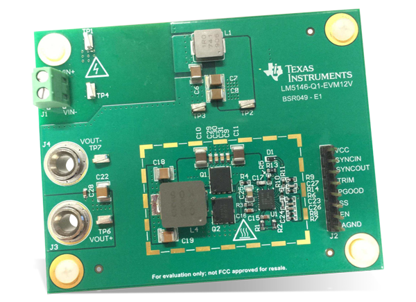 LM5146-Q1-EVM12V Controller EVM - TI | Mouser