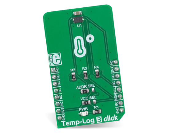 MIKROE-3326 Temp-Log 3 Click - Mikroe | Mouser