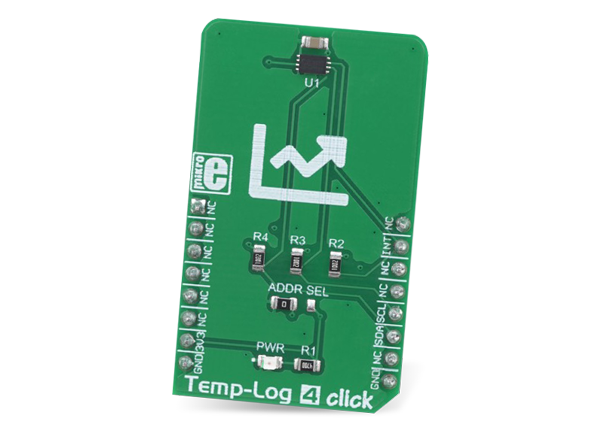 MIKROE-3329 Temp-Log 4 Click - Mikroe | Mouser