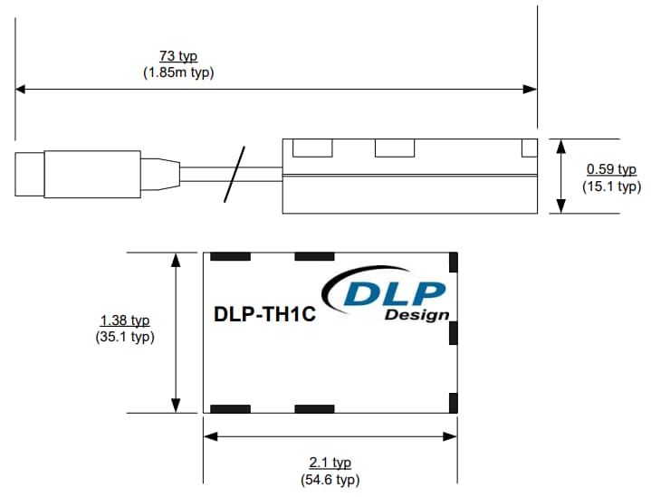 DLP-TH1C Multiple Function Sensor Module - DLP Design | Mouser