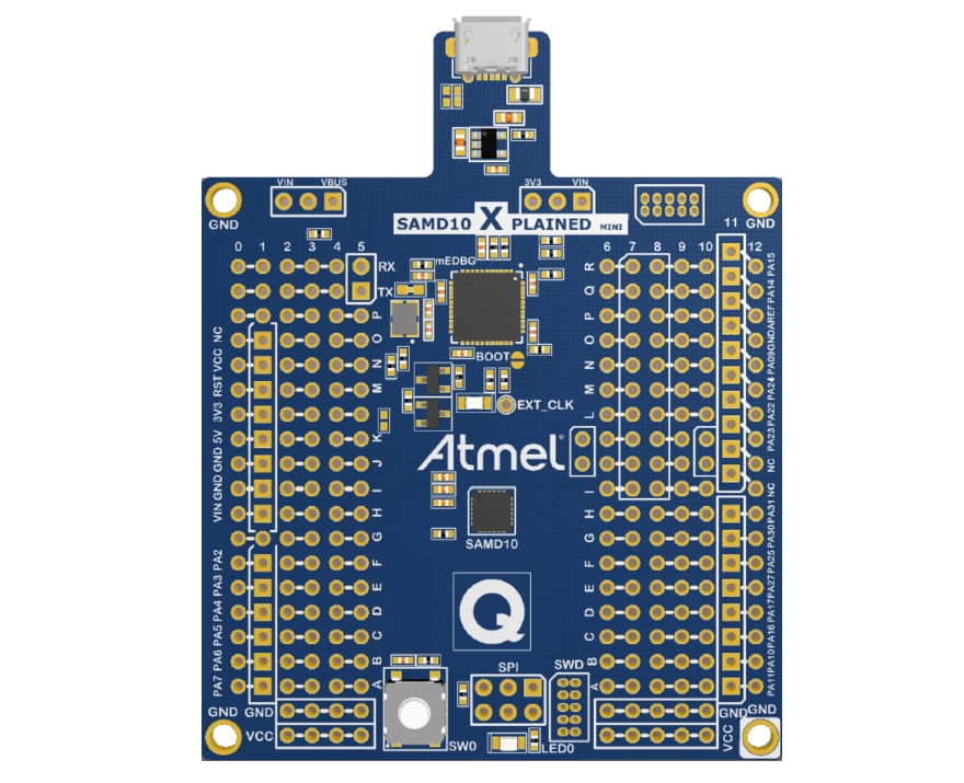 ATSAMD10 Xplained Mini Evaluation Kit - Atmel / Microchip | Mouser