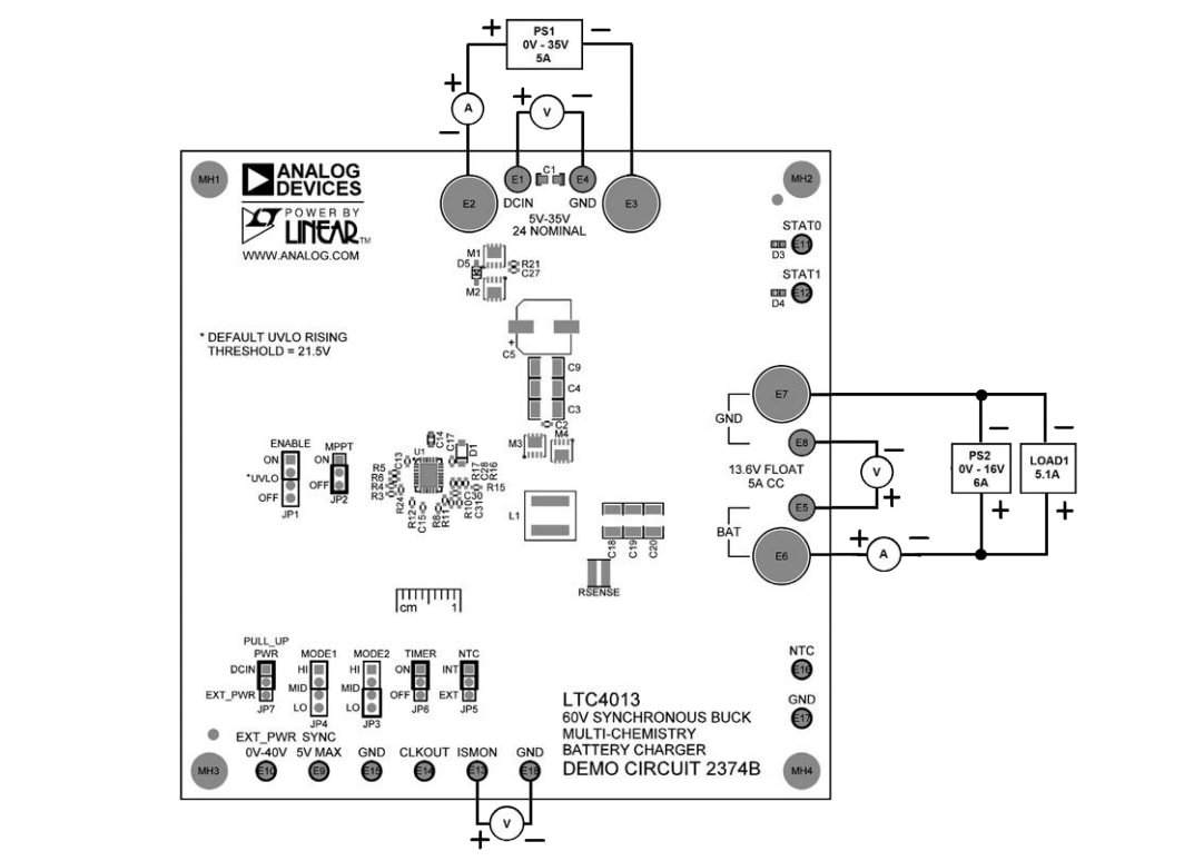 DC2374B Demo Board for the LTC4013 Battery Charger - ADI | Mouser