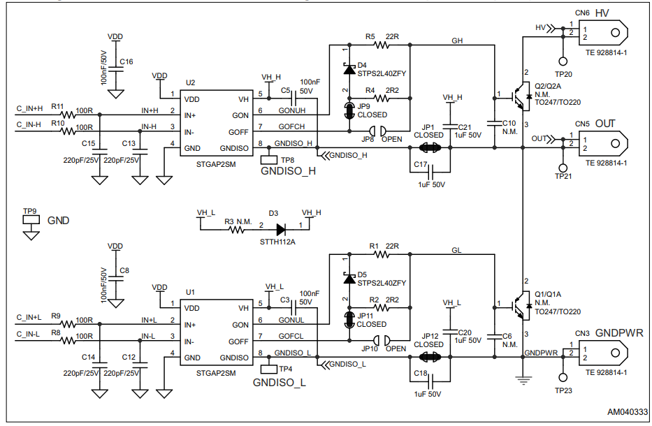 EVALSTGAP2SM Demonstration Board - STMicro | Mouser
