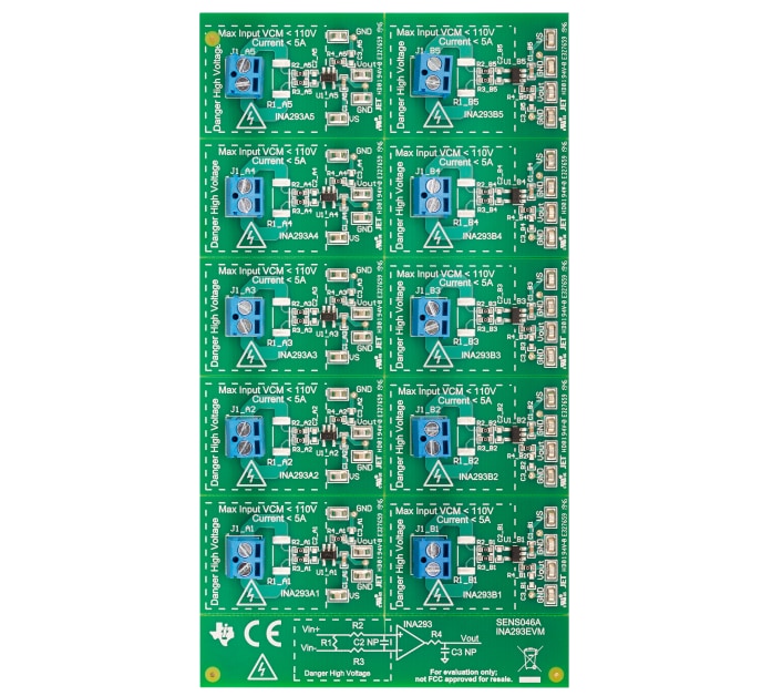 INA293EVM Evaluation Module - TI | Mouser