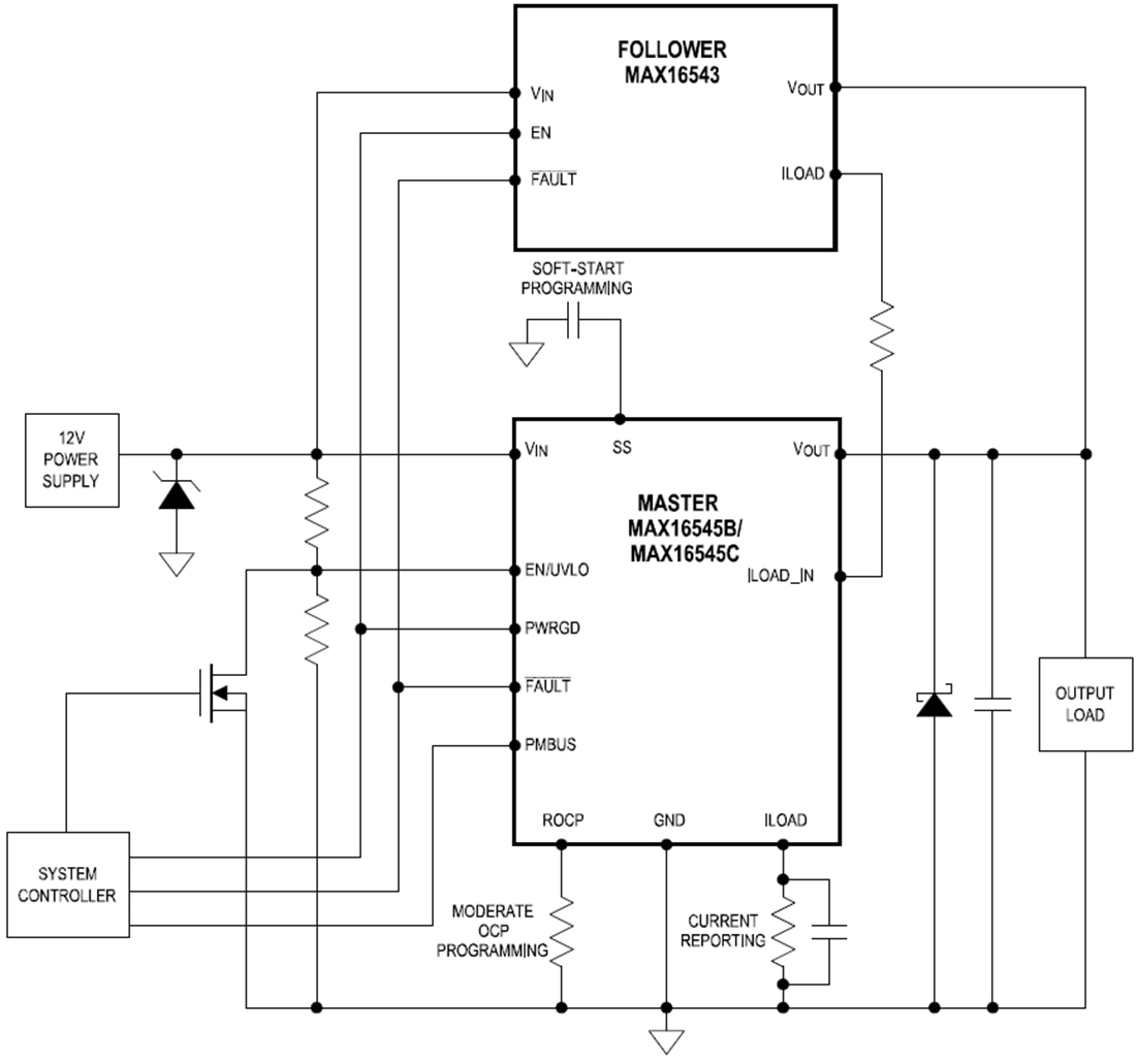 MAX16543 Integrated Follower Protection IC - Analog Devices / Maxim ...