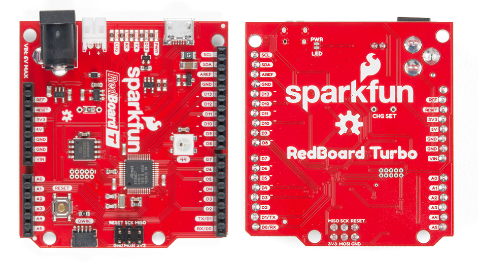 RedBoard Turbo DEV-14812 Development Board - SparkFun | Mouser