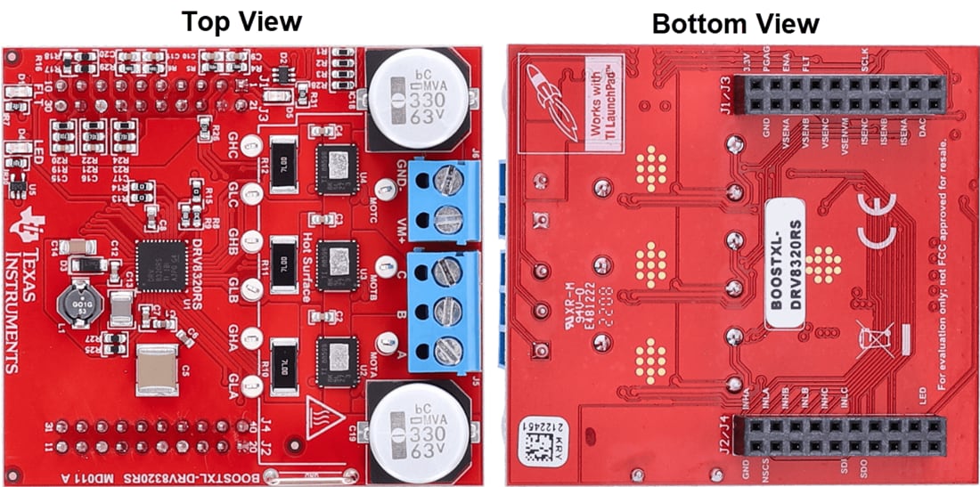 BOOSTXL-DRV8320RS Gate Driver Evaluation Module - TI | Mouser