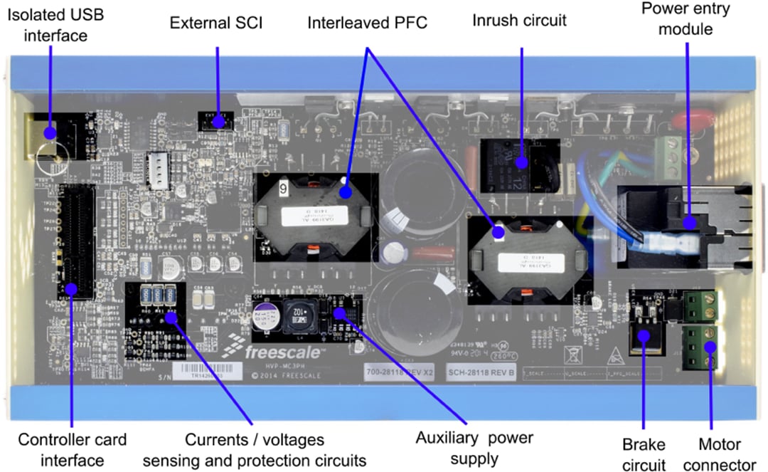 HVP-MC3PH High-Voltage Motor Control Platform - NXP Semiconductors | Mouser