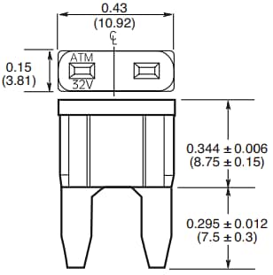 ATM Blade Fuses - Bussmann / Eaton | Mouser