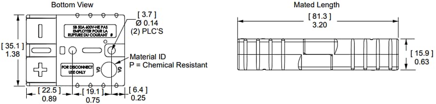 SB50 Connectors - APP | Mouser
