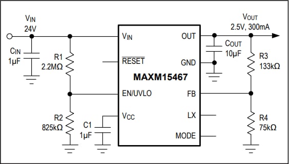 MAXM15465/66/67 Step-Down Power Modules - Analog Devices / Maxim ...
