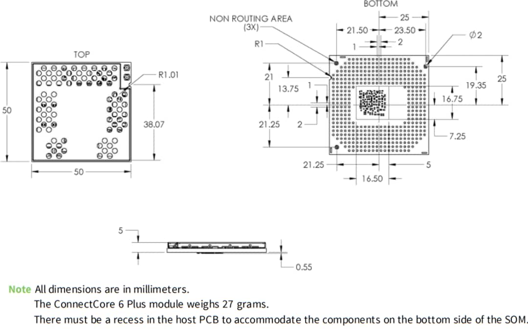 ConnectCore® 6+ SoM - Digi | Mouser