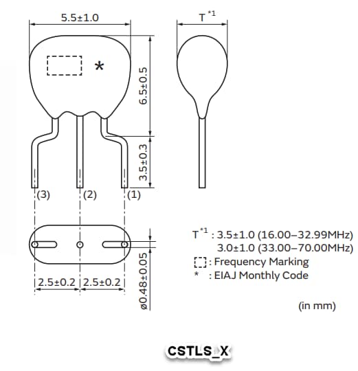 CSTLS CERALOCK ™ Resonators - Murata | Mouser