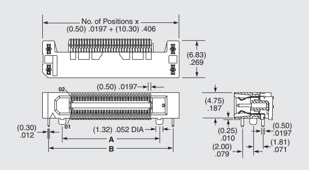 ERM5 & ERF5 Edge Rate® Rugged High-Speed Strips - Samtec | Mouser