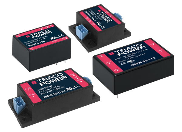 TMPW Encapsulated AC-DC Power Supply - TRACO | Mouser