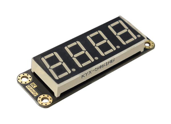 Dfr0645 4 Digital Led Segment Display Modules Dfrobot Mouser