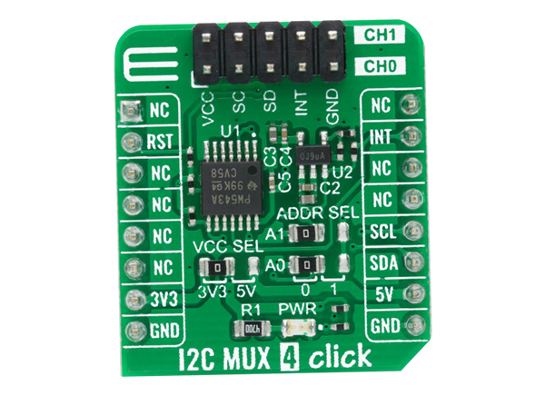 I2C MUX 4 Click - Mikroe | Mouser