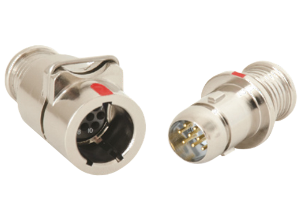 MKJ Clip Lock Miniature Circular Connectors - ITT Cannon | Mouser