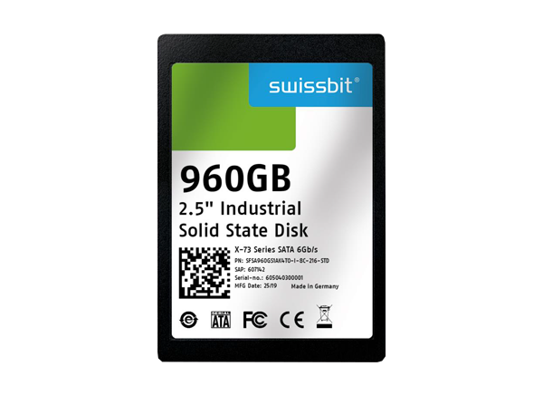 X-73 Industrial 2.5" SATA SSDs - Swissbit | Mouser