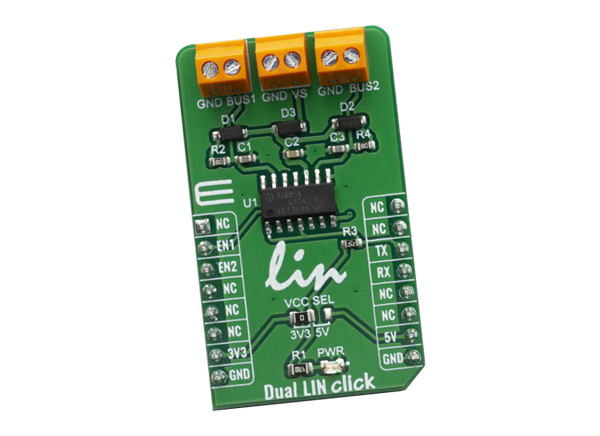 Dual LIN Click - Mikroe | Mouser