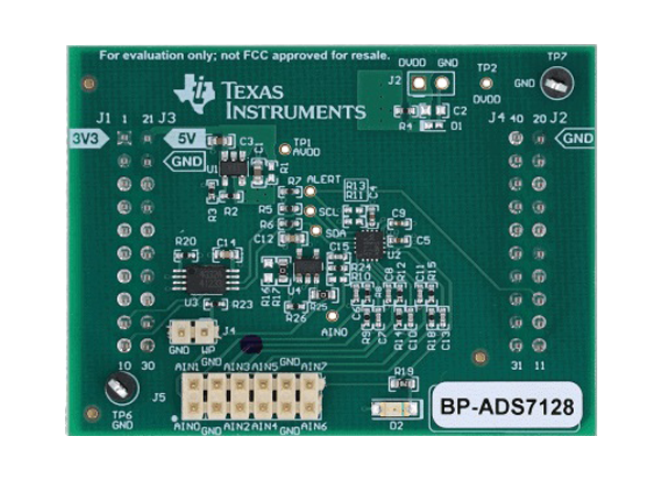 BP-ADS7128 BoosterPack™ Evaluation Module (EVM) - TI | Mouser