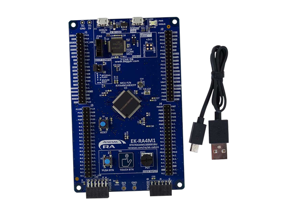 EK-RA4M1 Evaluation Kit for RA4M1 MCU Group - Renesas | Mouser