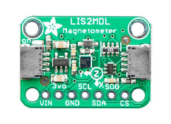 LIS2MDL Triple-axis Magnetometer Breakout Board - Adafruit | Mouser