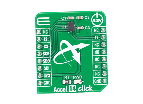Accel 14 Click - Mikroe | Mouser