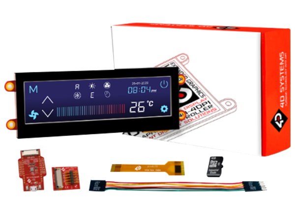 pixxiLCD Starter Kits - 4D Systems | Mouser