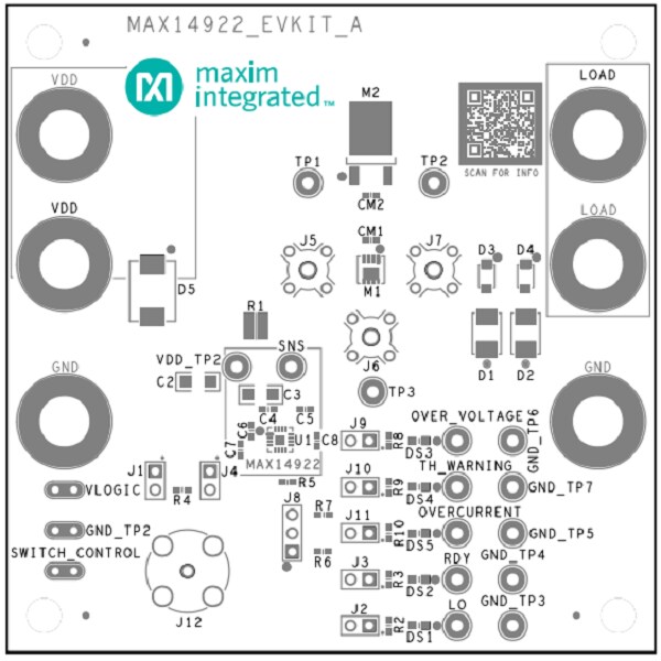 MAX14922 Evaluation Kit (MAX14922EVKIT) - ADI | Mouser
