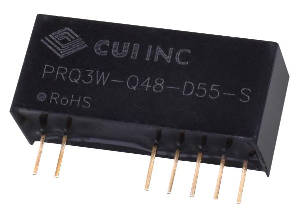 PRQ3W 3W Dual-Output DC-DC Converters - CUI Inc | Mouser