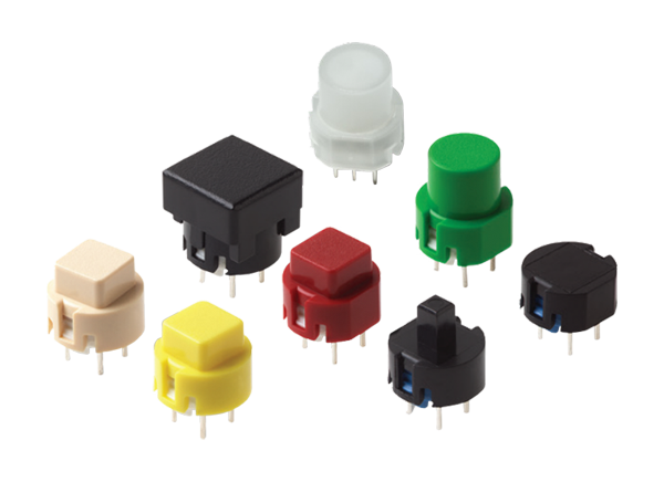 D6 SPST Momentary Key Switches - C&K Switches | Mouser