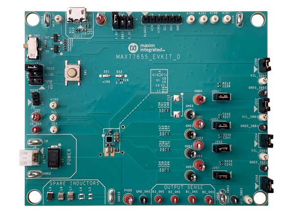 MAX77655 Evaluation Board - Analog Devices / Maxim Integrated | Mouser