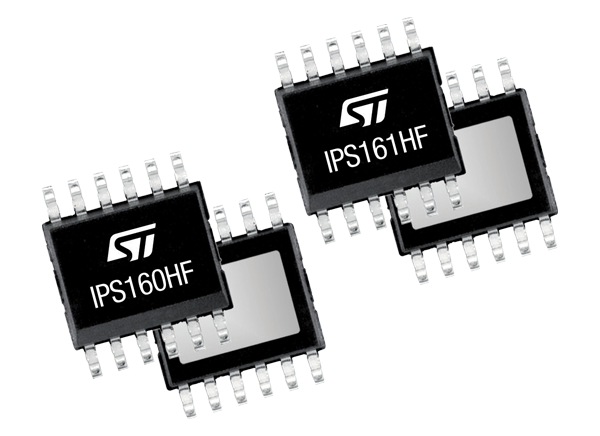 IPS160HF & IPS161HF 1-Channel High-Side Switches - STMicro | Mouser