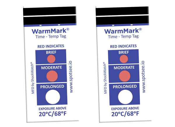 WarmMark Temperature Indicators - SpotSee | Mouser
