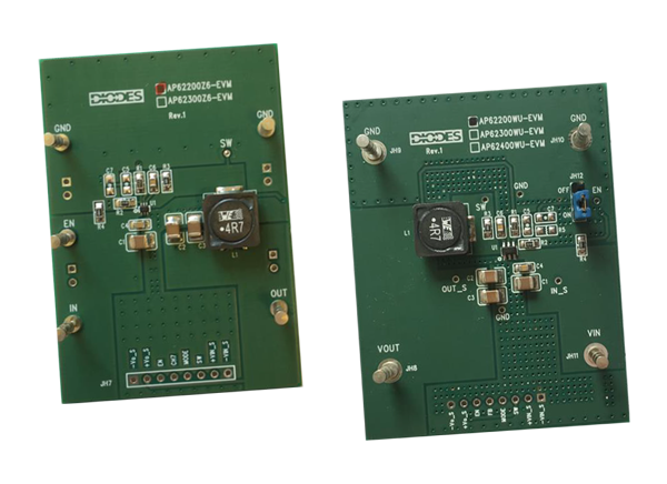 AP62200x Evaluation Boards - Diodes Inc | Mouser