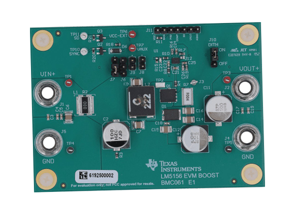 LM5156EVM-BST Controller Evaluation Module (EVM) - TI | Mouser