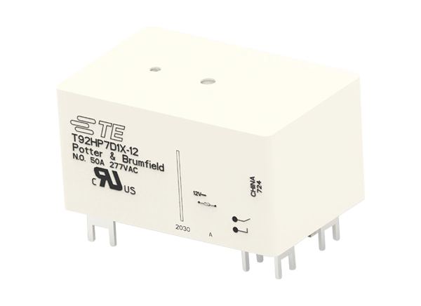 T92 Two-Pole Power Relay - TE Connectivity / Potter & Brumfield | Mouser