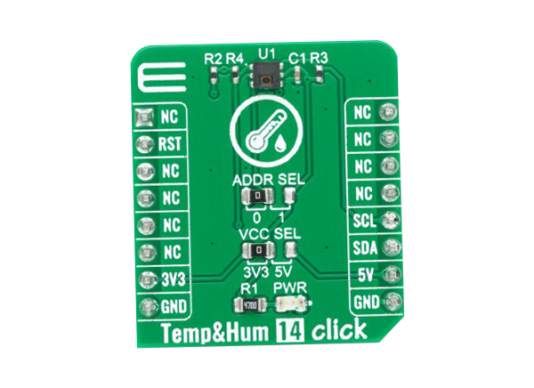 Temperature & Humidity 14 Click - Mikroe | Mouser