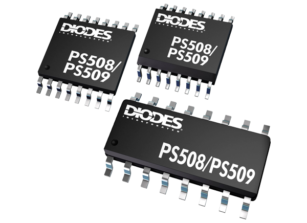 PS508 & PS509 36V Analog Multiplexers - Diodes Inc | Mouser