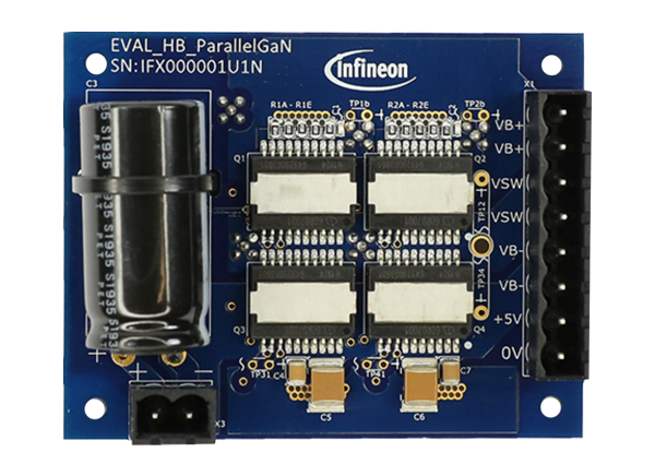 EVALHBPARALLELGAN Half-Bridge Evaluation Board - Infineon Technologies ...