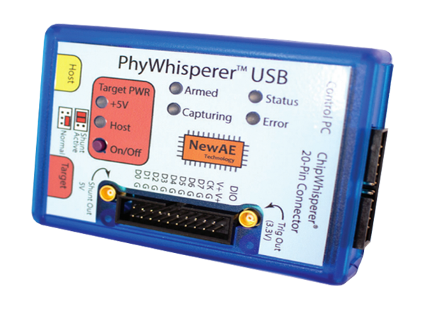 CW610: PhyWhisperer® USB - NewAE Technology | Mouser