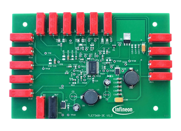 TLE7368-3E Demo Board - Infineon Technologies | Mouser