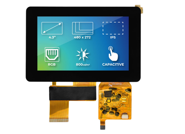High Brightness IPS TFT Modules - Riverdi | Mouser
