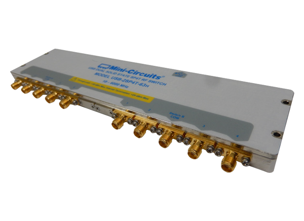USB-2SP4T-63H USB RF SP4T Switch Matrix - Mini-Circuits | Mouser