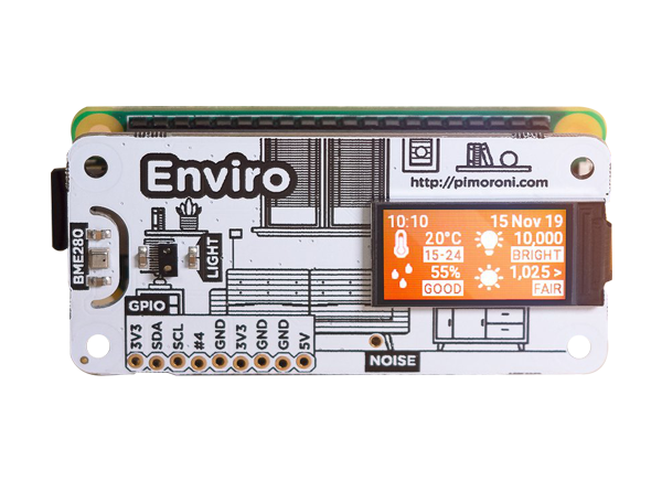 PIM486 Enviro for Raspberry Pi - Pimoroni | Mouser