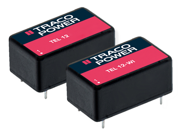 TEL 12 & TEL 12WI 12W DC/DC Converters - TRACO | Mouser